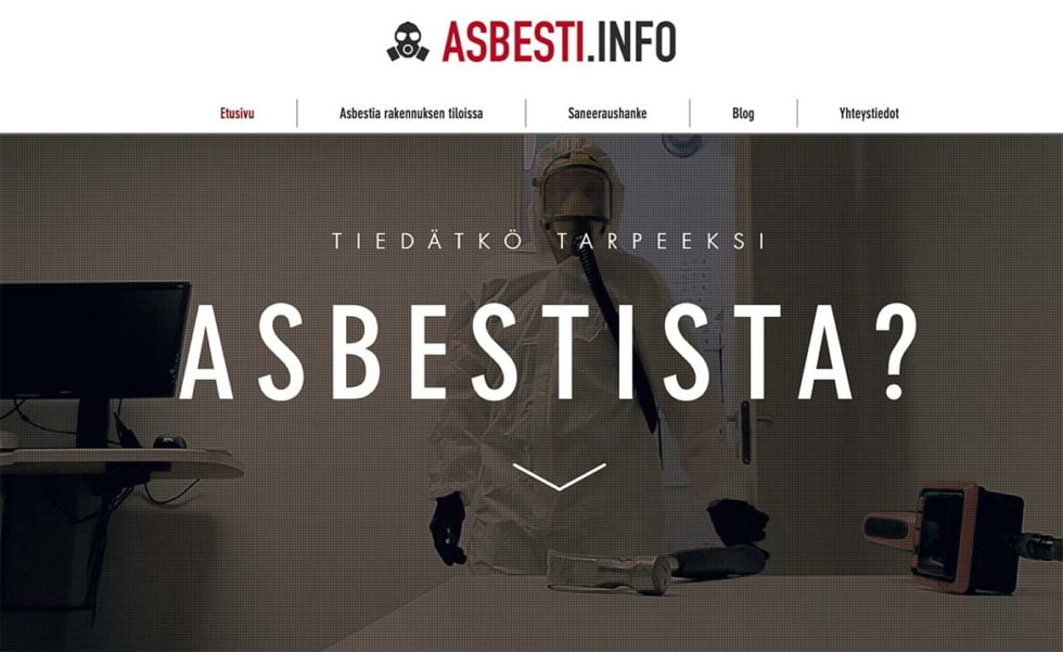 Asbesti.info – jo viisi vuotta asbestitietoutta - Kuntotutkimukset.com